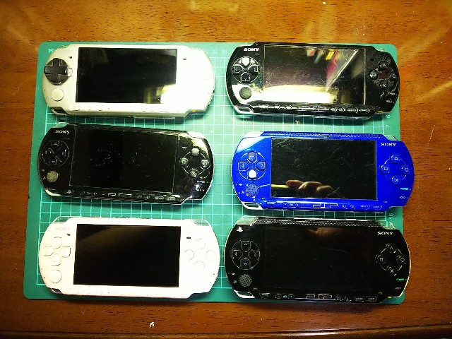 PSP6台の動作確認メモ | ならず者青年漂流記